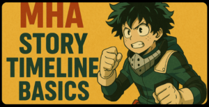 MHA Story Timeline – Anime & Manga Order Guide (October, 2025)
